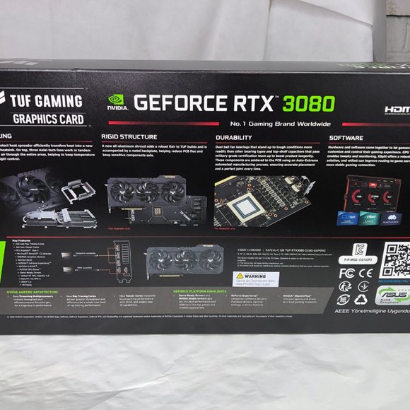 ASUS | Computers, Laptops & Parts | Asus Nvidia Geforce Rtx 380 Tuf ...